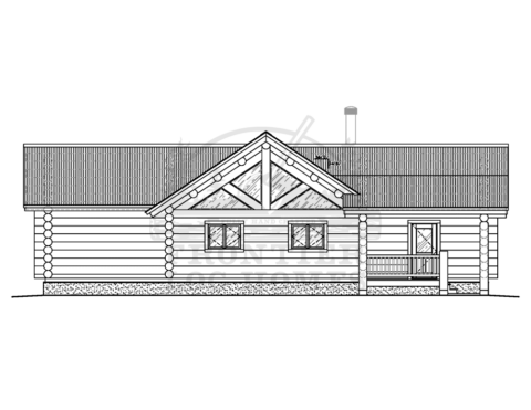 1500-2500 sq ft Cabin Kits by Frontier Log Homes